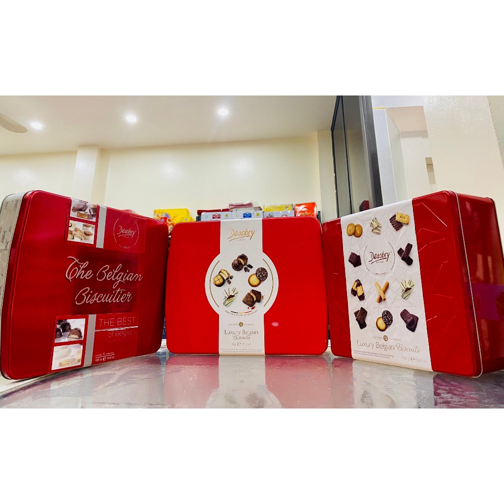 Bánh Desobry của Bỉ (hộp thiếc)420g/750g/1kg | Shopee Việt Nam