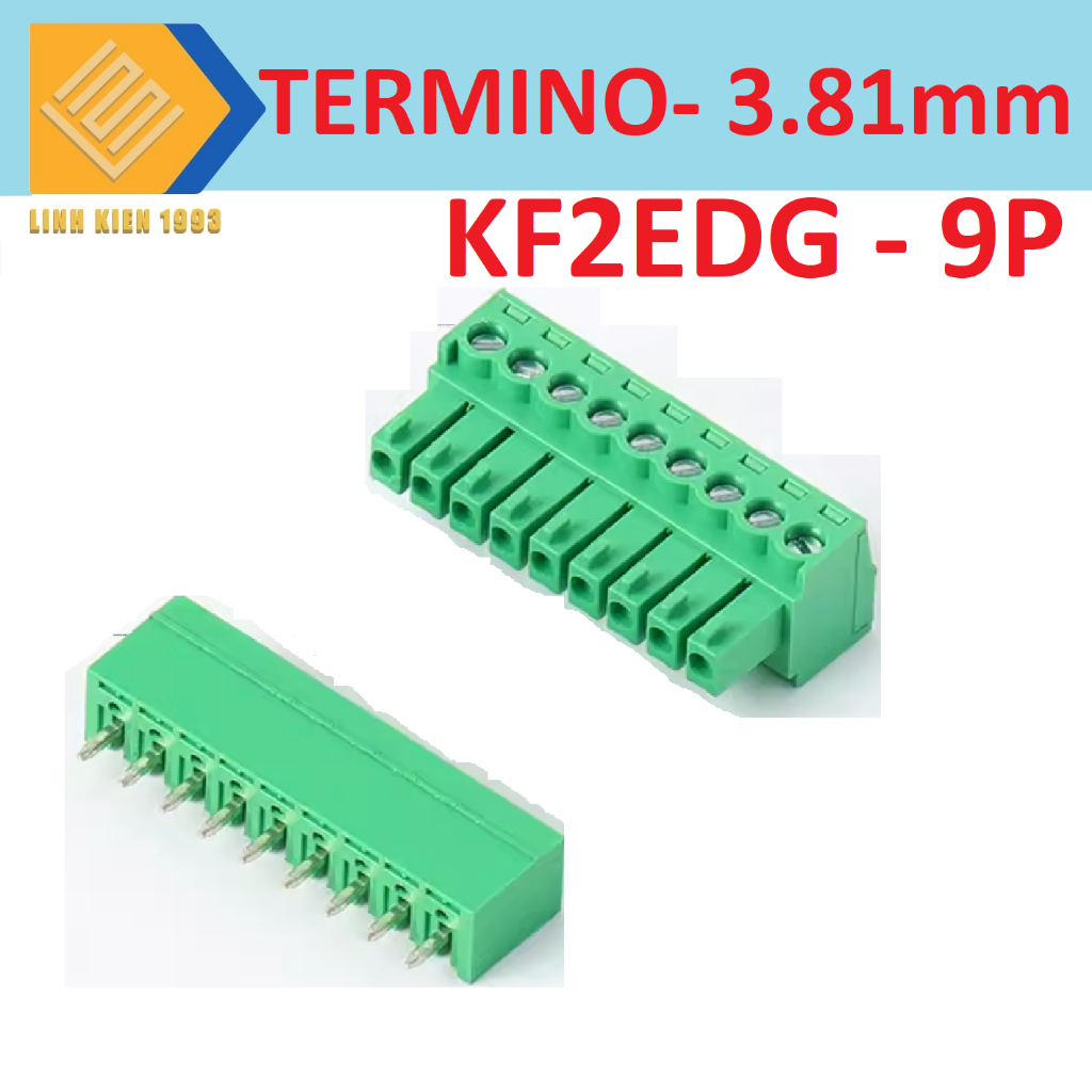 KF2EDG 3.81mm chân thẳng 9P domino | Shopee Việt Nam