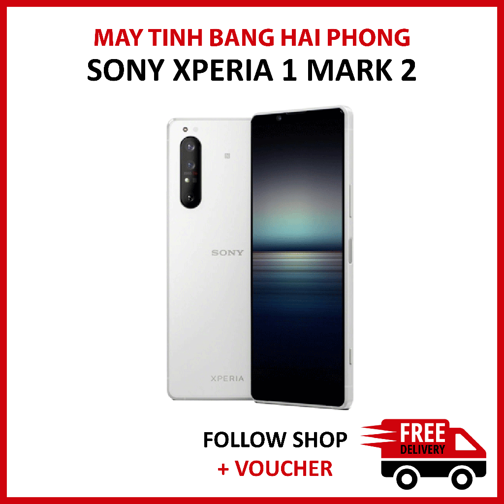 Điện thoại Sony Xperia 1 Mark II (X1 Mark 2) RAM 8/128GB chip Snapdragon 865 5G màn hình 4K ...