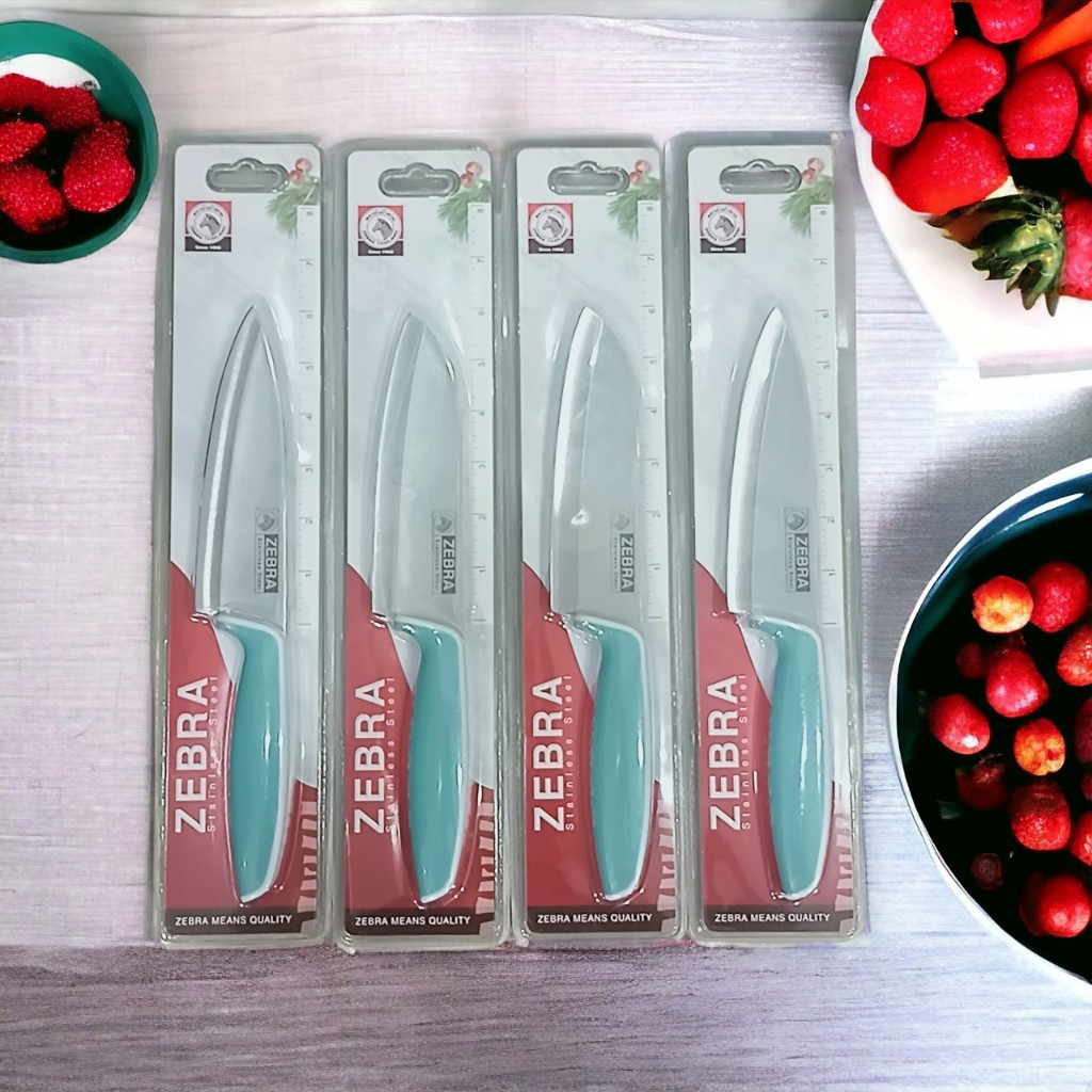 Dao inox Zebra cán nhựa 6” - 990640 dòng dao Wisdom Sushi màu xanh ...