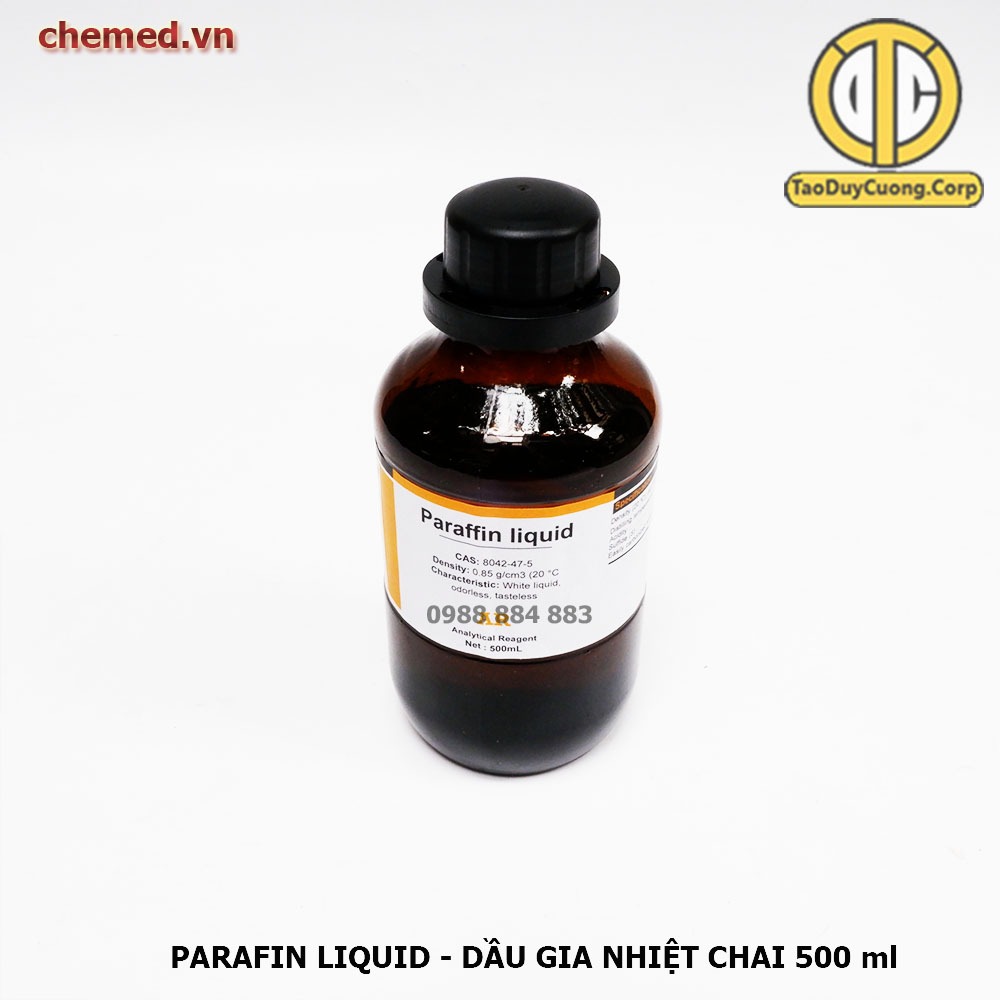 Paraffin liquid - Parafin thí nghiệm dầu gia nhiệt chai 500ml | Shopee ...