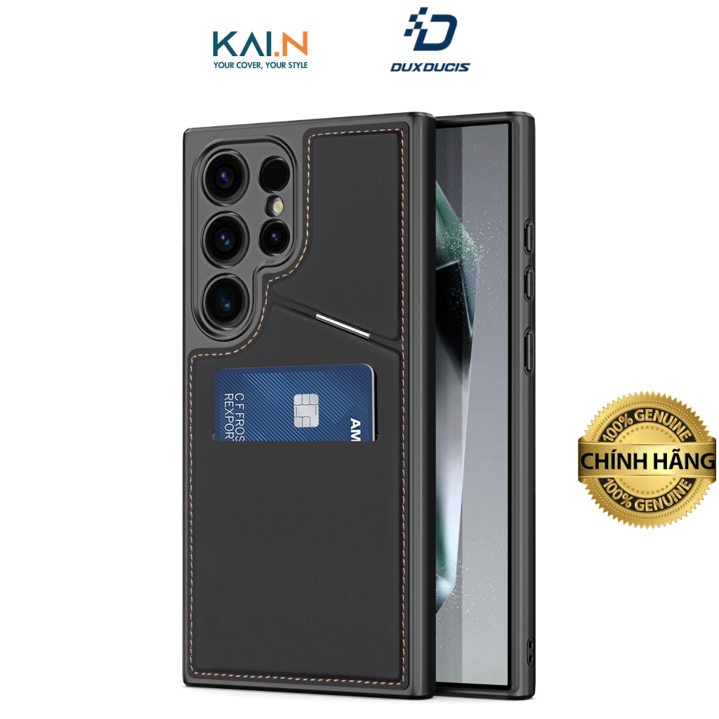 Ốp Lưng Case Dux Ducis Dành Cho Samsung Galaxy S24 Ultra, DUX DUCIS Rafi II Series hỗ trợ sạc từ ...