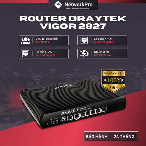 Router Draytek Vigor2927 - Hàng Chính Hãng | Shopee Việt Nam