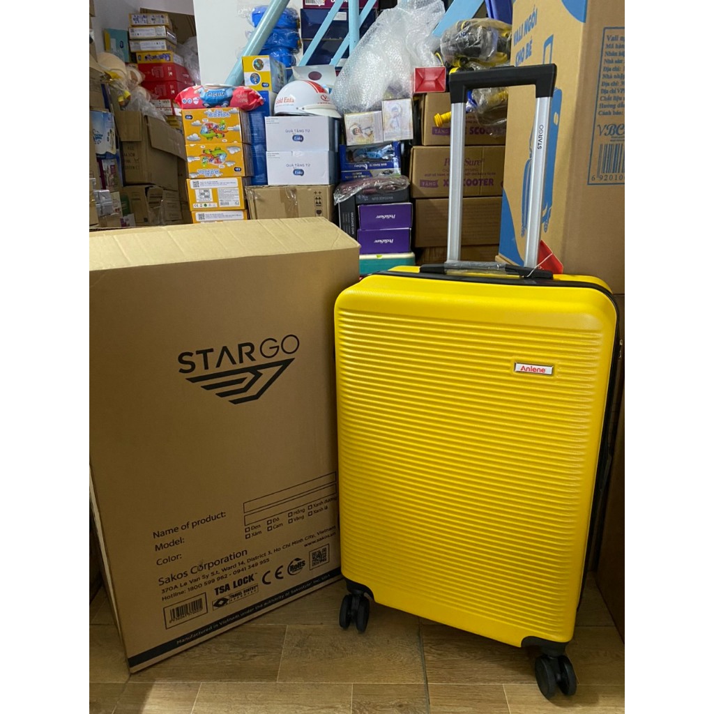 VALI NHỰA STARGO XAVAN Z26 QUÀ TẶNG SỮA ANLENE | Shopee Việt Nam