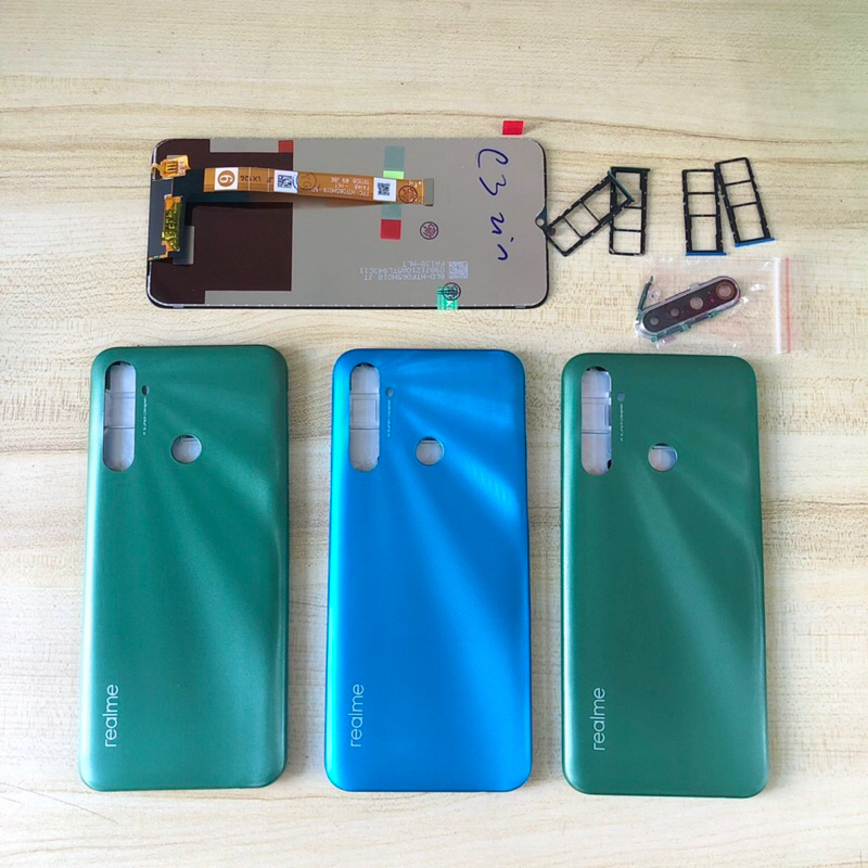 Combo Bộ Vỏ + Màn Hình Realme 5i Kèm camera Zin ( Tặng khay Sim ...