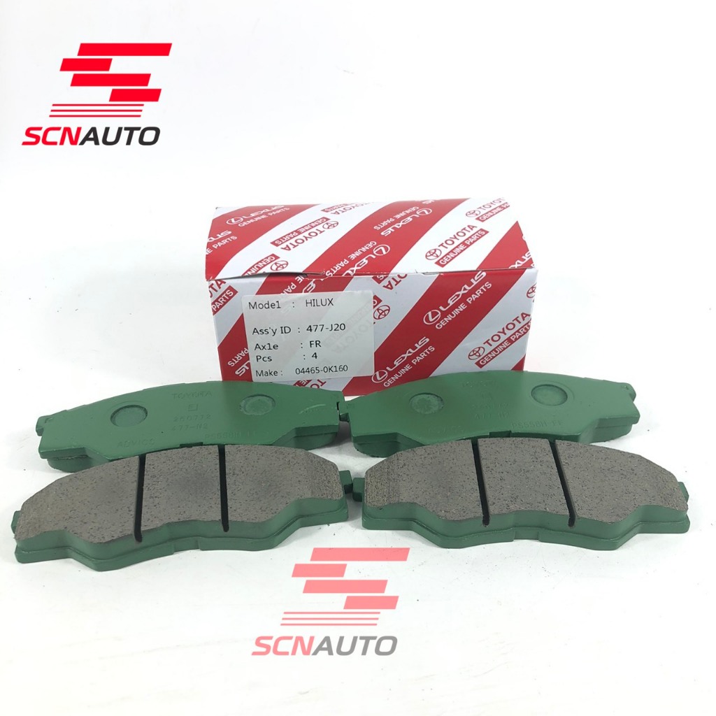 Má phanh (bố thắng) trước xe Toyota Innova (2003-2016) Mã: 044650K160 ...