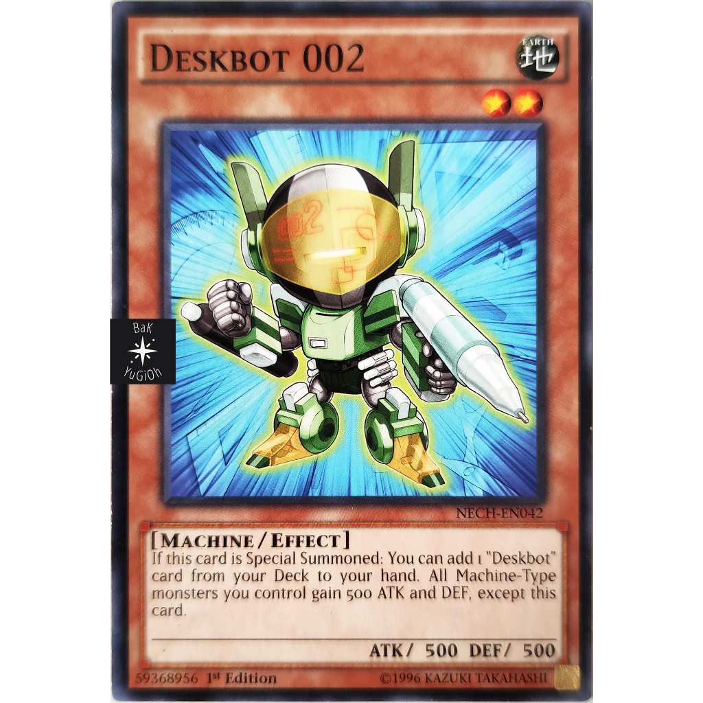 [BaK Yu-Gi-Oh!] [Thẻ Bài Chính Hãng] Deskbot 002 |EN| Common | Shopee ...