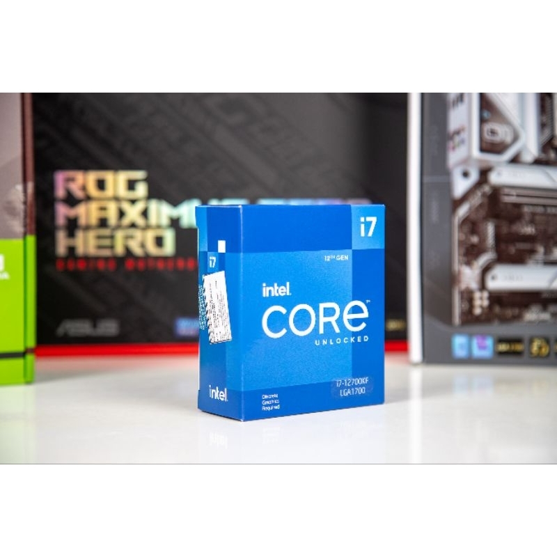 CPU Intel Core i7-12700KF (3.8GHz turbo up to 5.0Ghz, 12 nhân 20 luồng ...