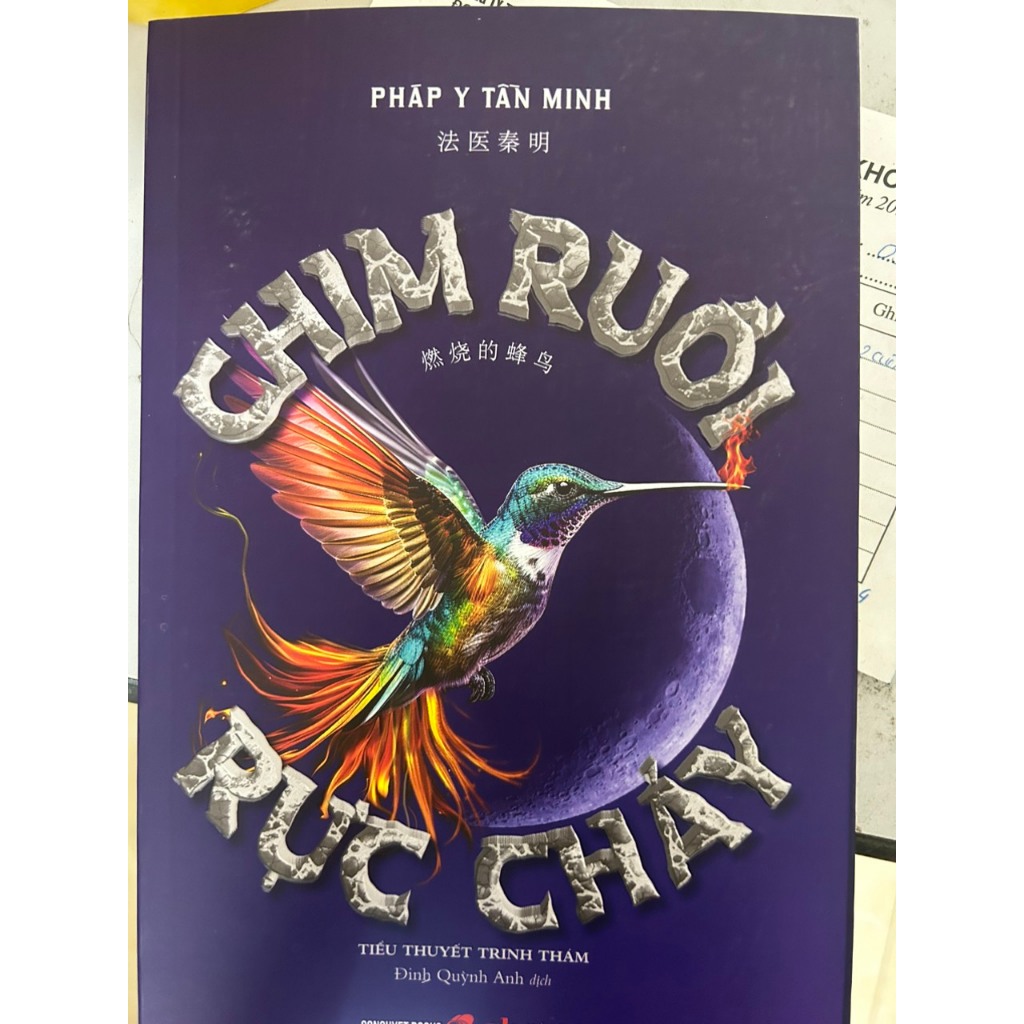 Sách - Chim Ruồi Rực Cháy - Pháp Y Tần Mình | Shopee Việt Nam