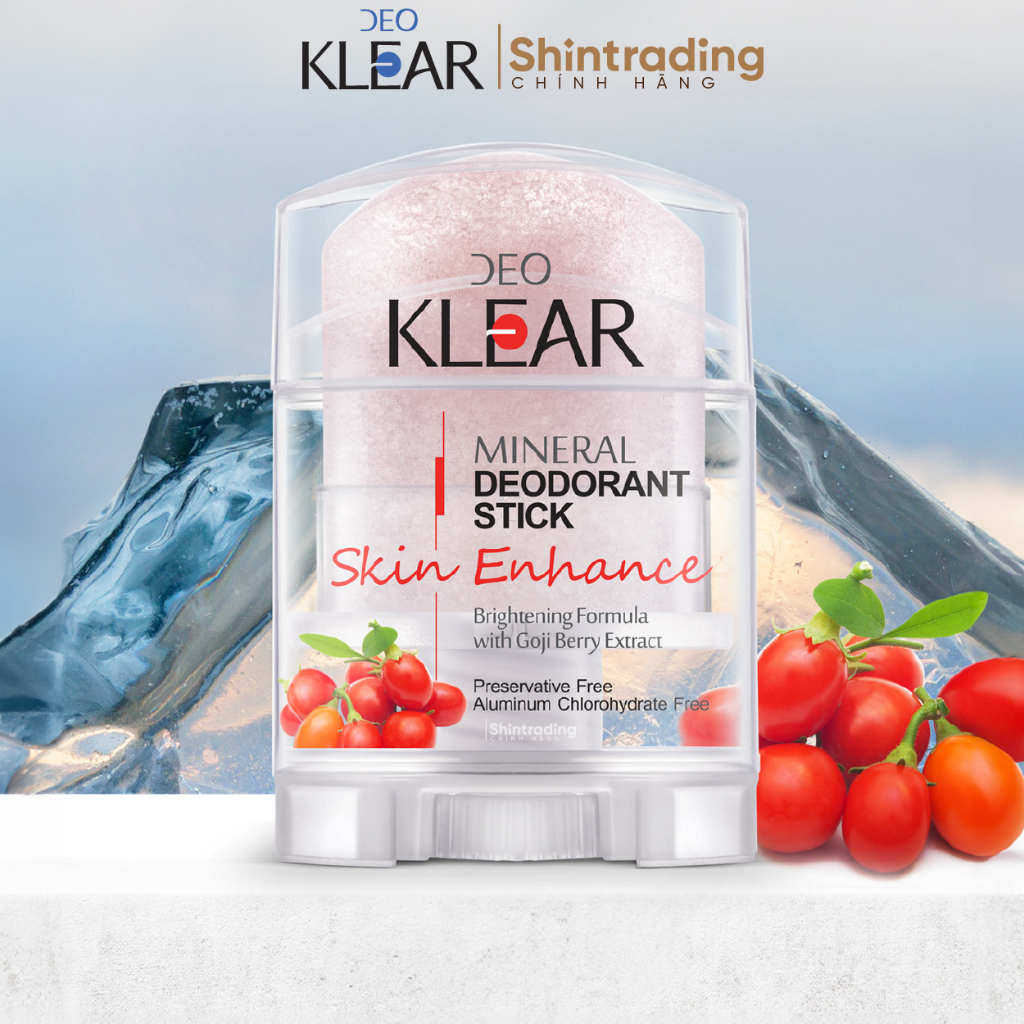 Lăn Nách Đá Khoáng Khử Mùi DEO KLEAR Thái Lan Hương Kỷ Tử | Shopee Việt Nam