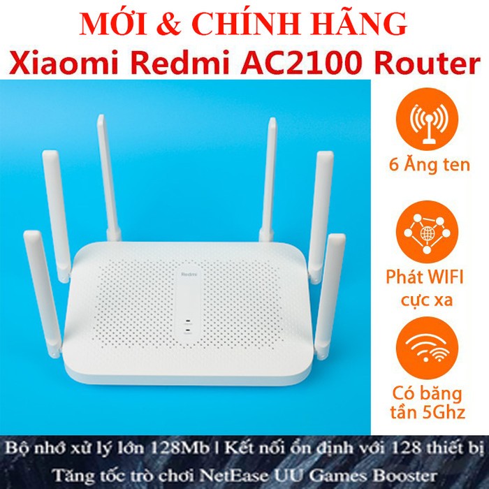 Bộ phát Wifi Router Wifi Xiaomi Redmi AC2100, AX3000 \ 4 râu | Shopee Việt Nam