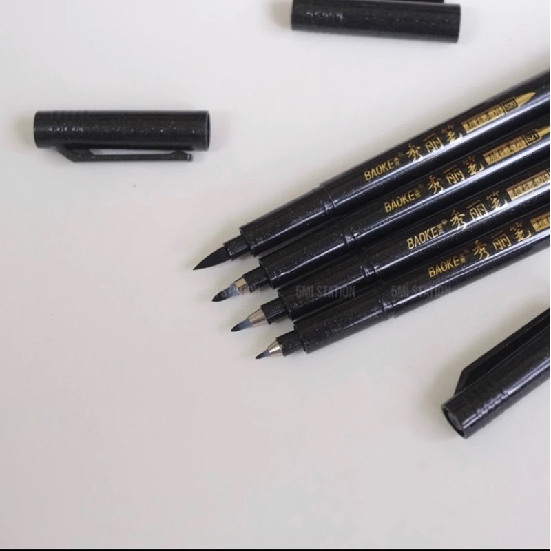 Bút Brush Calligraphy pen viết cho font Brush lettering, Modern ...
