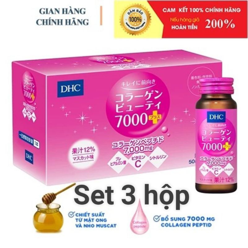 Collagen DHC 7000 plus Nhật hỗ trợ làm đẹp da | Shopee Việt Nam