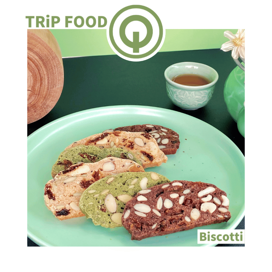Bánh Biscotti Nguyên Cám 3 Vị TRiP Food 250g | Shopee Việt Nam