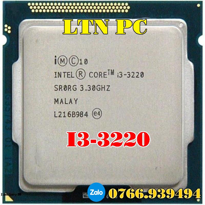 CPU, E8400, G6xx, G860, G2020, G2030, G2120, I3 2100, G3440, G32xx, I3 41xx | Shopee Việt Nam