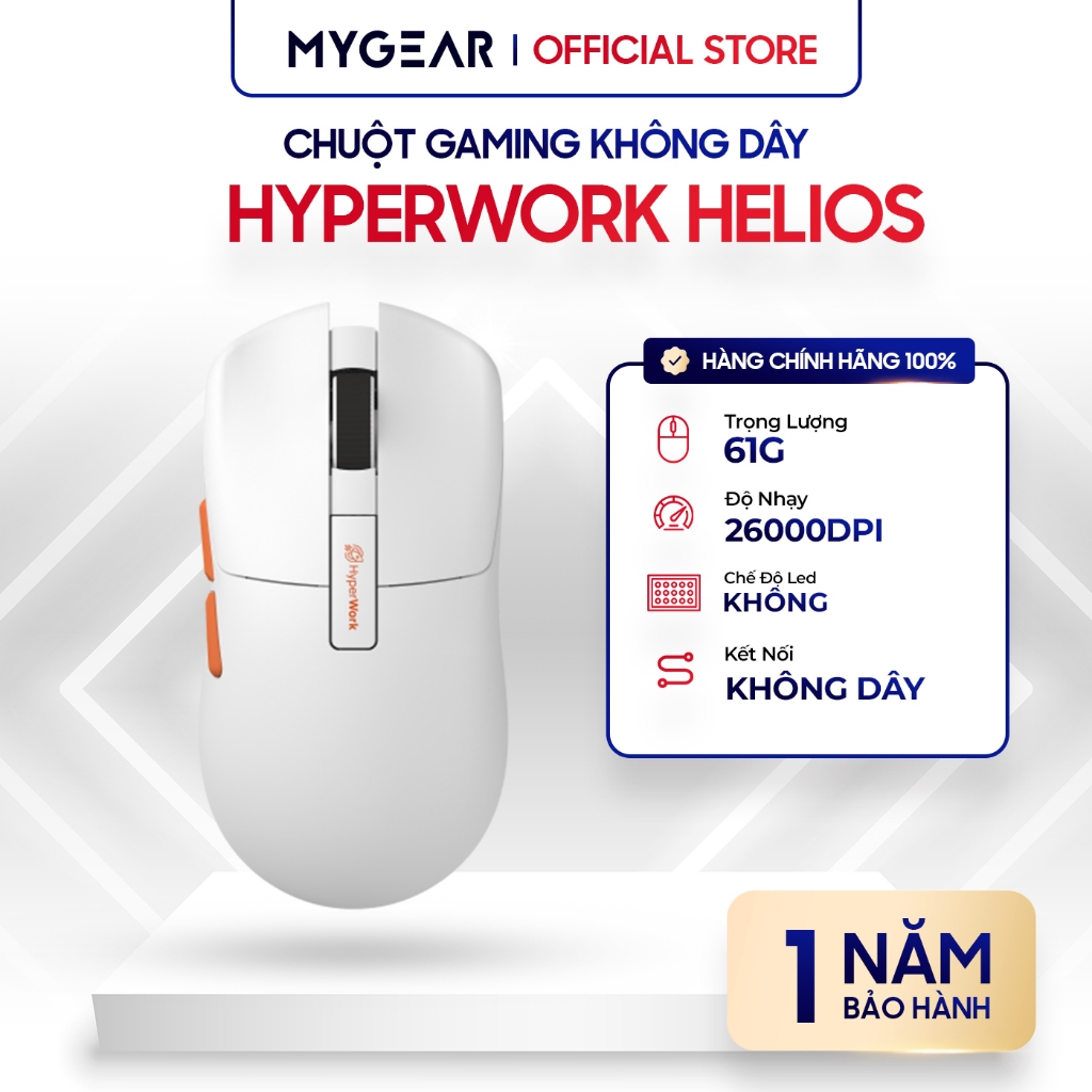 Chuột Gaming HyperWork Helios - Bảo hành chính hãng 12 tháng | Shopee ...