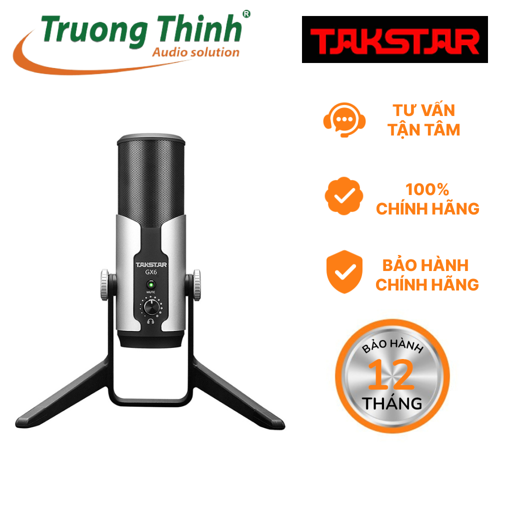 [CHÍNH HÃNG] Micro thu âm Livestream Takstar GX6 - Microphone thu âm ...