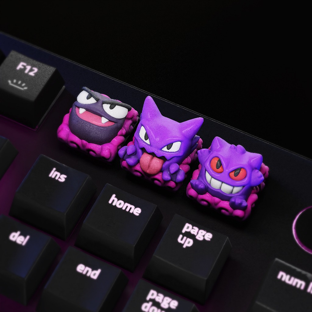 Keycap Gengar | Pokemon | Keycap Bàn Phím Cơ | Phụ kiện bàn phím ...