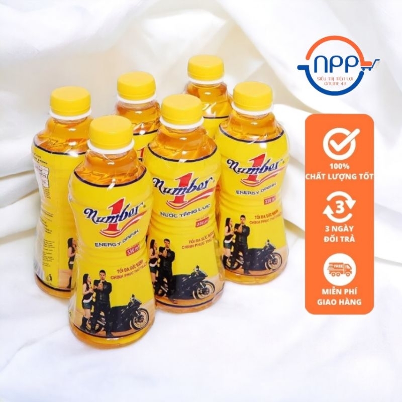 [1 Lốc] Nước tăng lực Number One chai | Shopee Việt Nam
