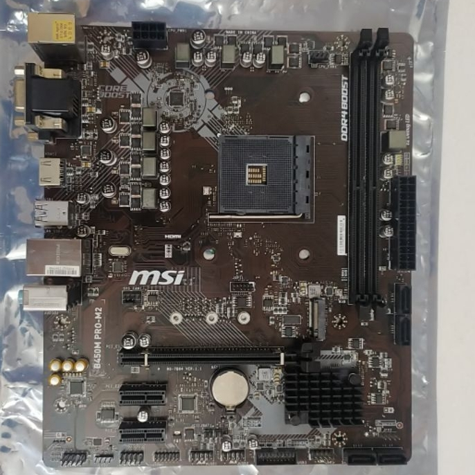 Bo mạch chủ MSI B450M PRO M2 hàng tháo máy. Mainboard MSI B450M PRO M2 ...