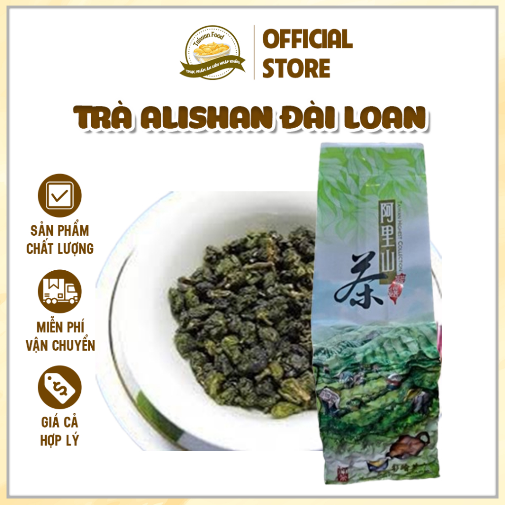 Trà Alishan TAIWAN FOOD - Trà Núi Cao Đài Loan-Mùi Thơm Vị Ngọt Thanh Nước Vàng Trong Trẻo Tốt ...