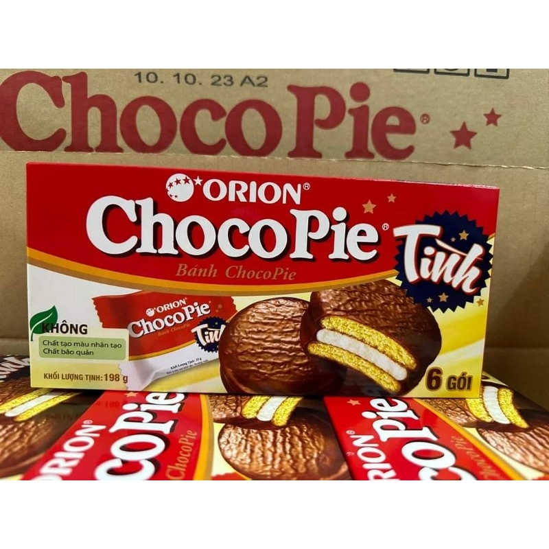 Chocopie hộp nhỏ 6 cái. | Shopee Việt Nam