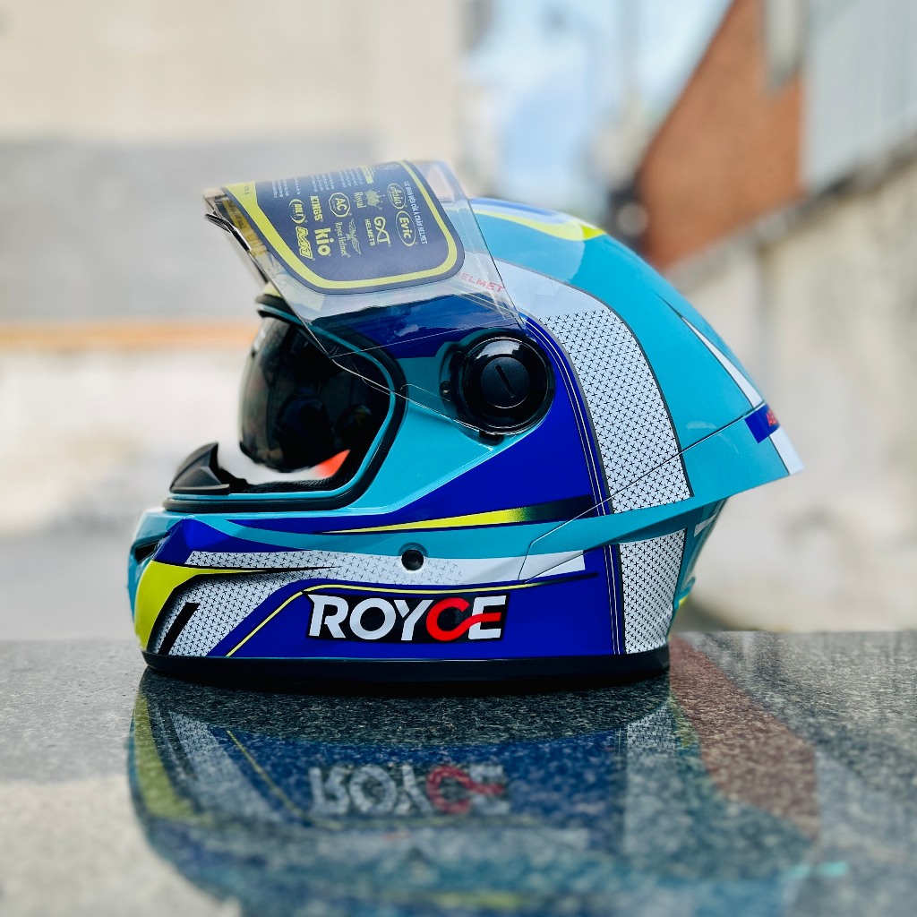 Mũ bảo hiểm fullface Royce Xh04 có 2 kính đi xe máy phượt chính hãng ...