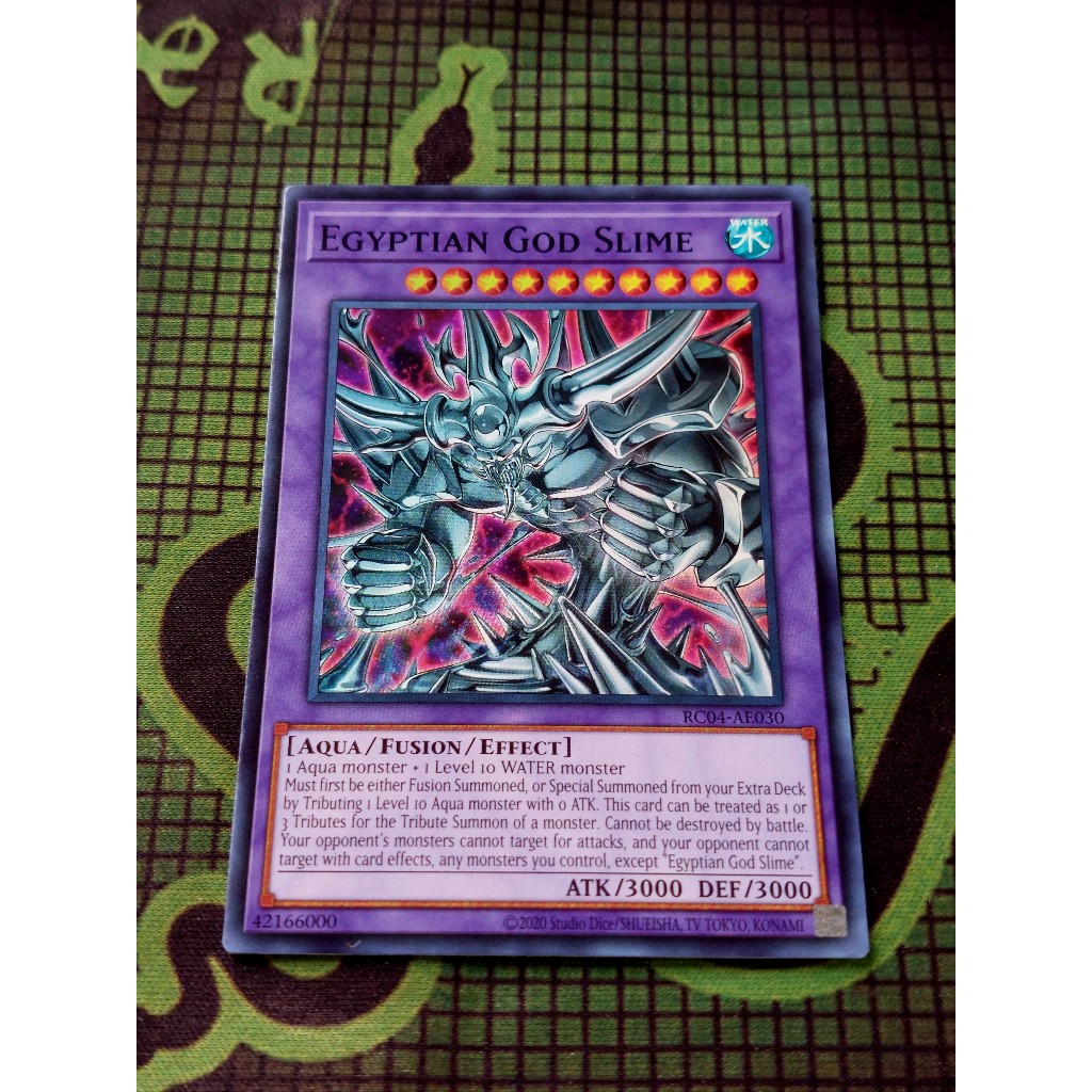[ Đỗ Lạc Shop ] Thẻ Bài Yugioh Monster RC04-AE030 Egyptian God Slime ...