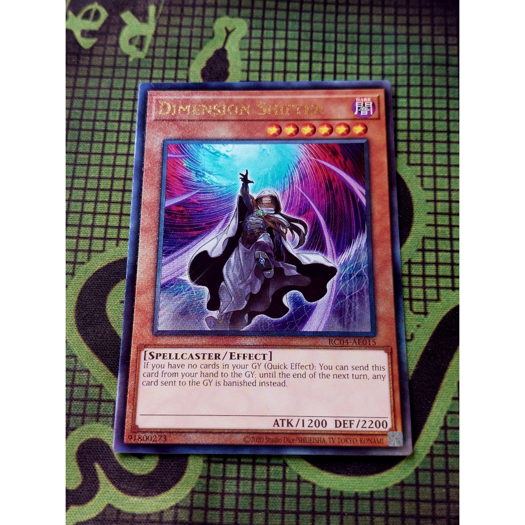 [ Đỗ Lạc Shop ] Thẻ Bài Yugioh Monster RC04-AE015 Dimension Shifter ...