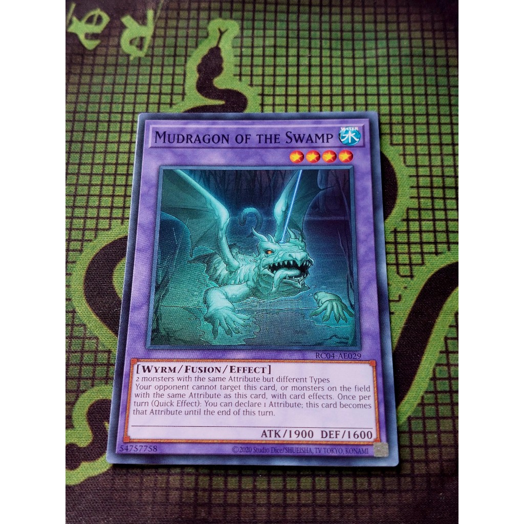 [ Đỗ Lạc Shop ] Thẻ Bài Yugioh Monster RC04-AE029 Mudragon of the Swamp | Shopee Việt Nam
