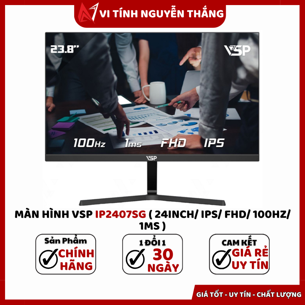 (FULL VAT)MÀN HÌNH VSP IP2407S V2407S V2204 24INCH 22 INCH IPS FHD 100HZ 75HZ 1MS | Shopee Việt Nam