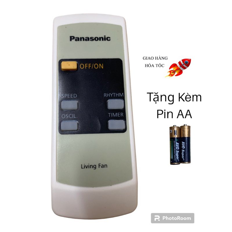 Remote PANASONIC Điều Khiển Quạt Đứng PANASONIC. Tặng Kèm Pin AA ...
