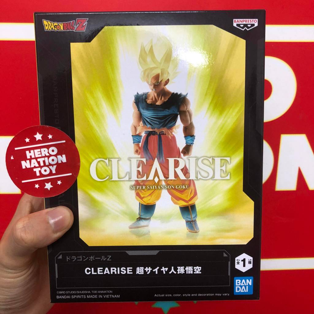 [CHÍNH HÃNG] Mô hình Dragon Ball Z Clearise Super Saiyan Goku | Shopee ...