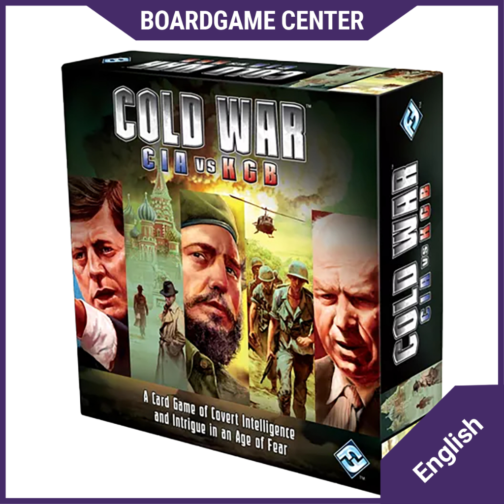 Bộ trò chơi Boardgame - Cold War: CIA vs KGB (2007) | Shopee Việt Nam