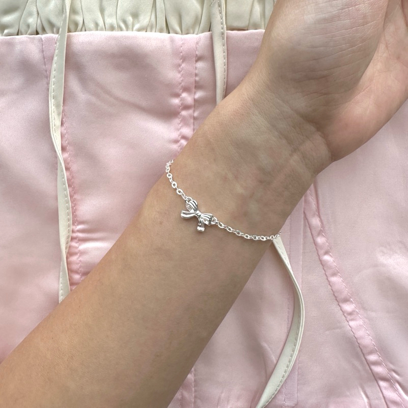 Lắc tay vòng tay nơ Carrie Bạc 925 - Carrie bracelet | Shopee Việt Nam