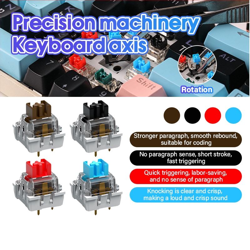 Công Tắc Bàn Phím Cơ Giá Rẻ, Mượt Có Prelube, Switch Outemu Brown Siêu ...