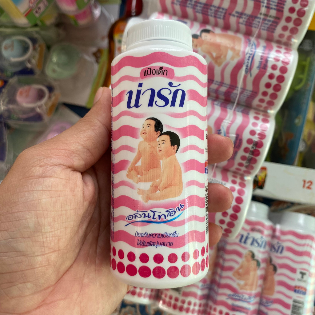 Phấn Rôm Narak Thái Lan 25gr cho bé thơm dịu nhẹ chống ẩm, hâm, sẩy ...