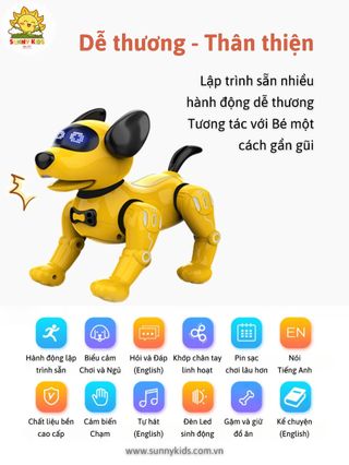 Chú Chó Robot Điều Khiển Từ Xa JJRC R19, Đồ chơi Robot thông minh cho ...