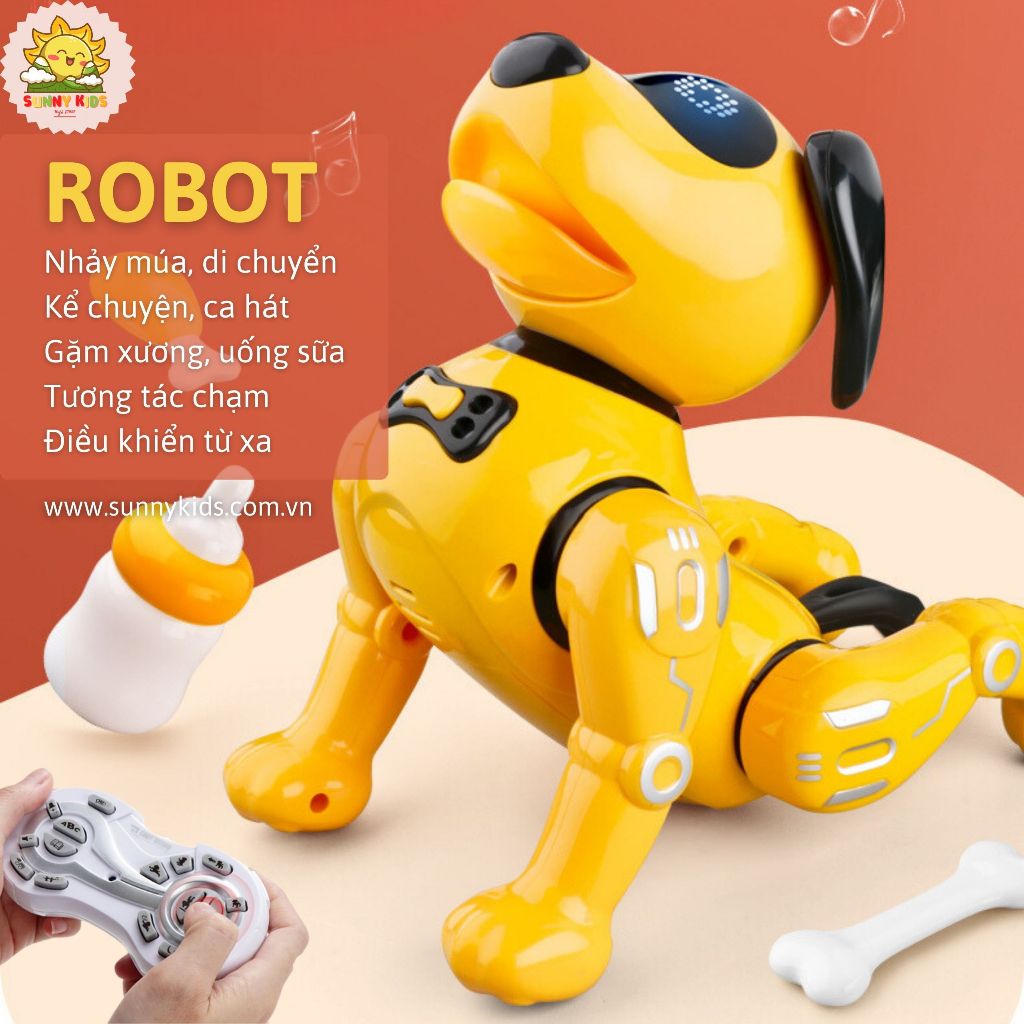 Chú Chó Robot Điều Khiển Từ Xa JJRC R19, Đồ chơi Robot thông minh cho ...