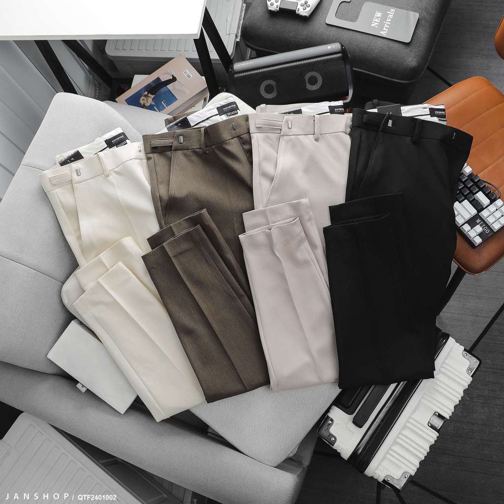 Quần tây DRAFT chất liệu bền đẹp, độ dày vừa phải, form slimfit vừa vặn ...