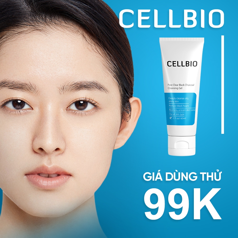 Sữa rửa mặt CELLBIO 100ml: Sạch nám, mờ thâm, dưỡng trắng. Chai lớn hơn, tiết kiệm hơn | Shopee ...