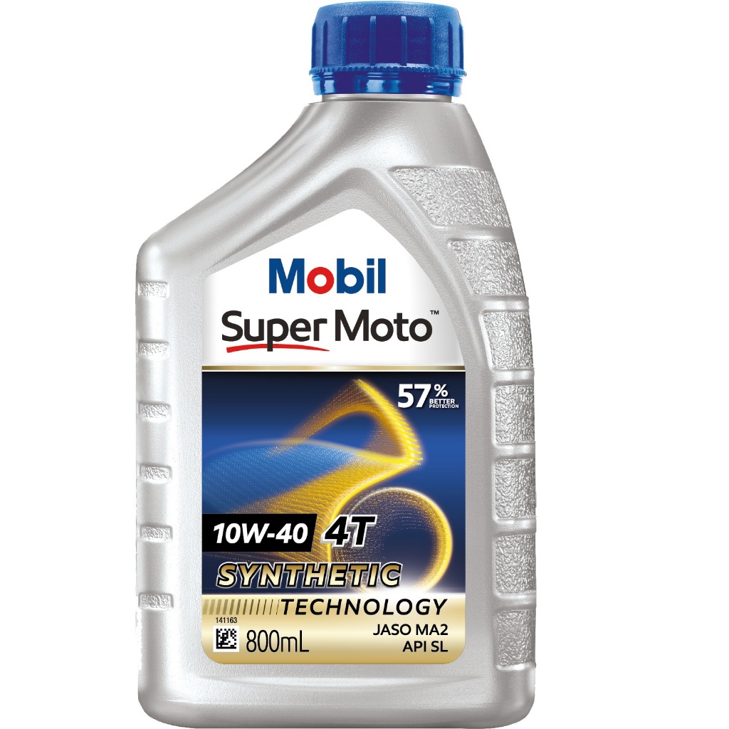 Nhớt Mobil Super Moto 10W40 1L hoặc 800ml (900007) (900006) | Shopee ...