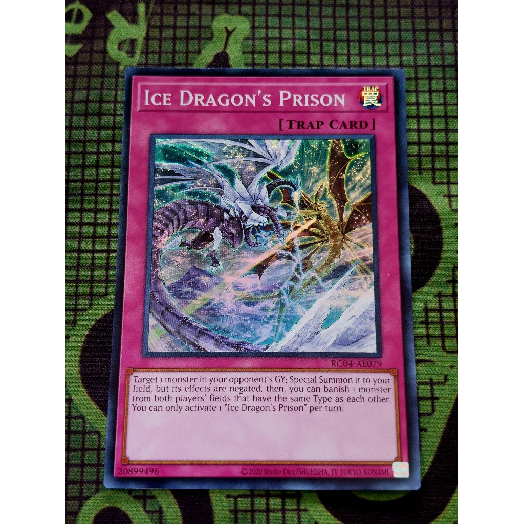[ Đỗ Lạc Shop ] Thẻ Bài Yugioh Trap RC04-AE079 Ice Dragon's Prison | Shopee Việt Nam
