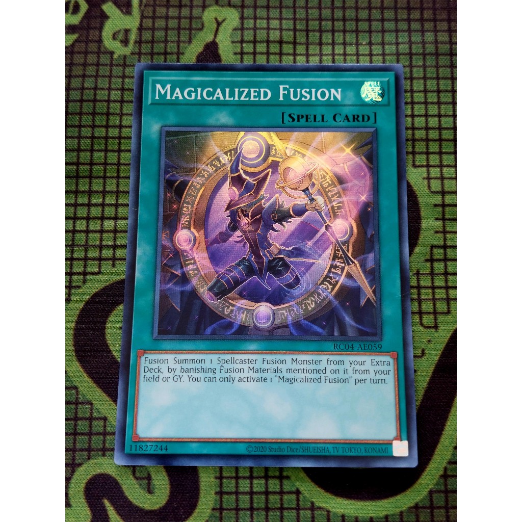 [ Đỗ Lạc Shop ] Thẻ Bài Yugioh Spell RC04-AE059 Magicalized Fusion ...