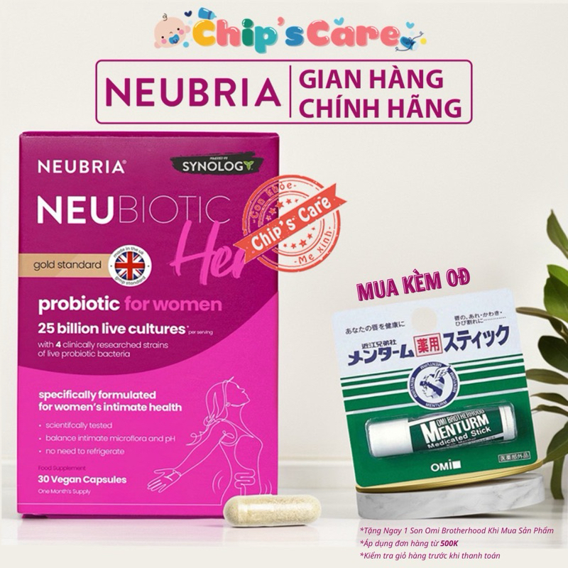 Men vi sinh NeuBiotic Her Neubria cho phụ nữ - NHẬP KHẨU CHÍNH HÃNG ...