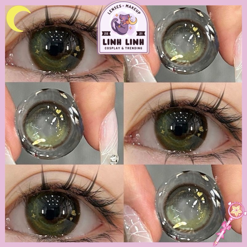 [Có Sẵn] Lens Douyin Green Frog 0 Độ | Shopee Việt Nam