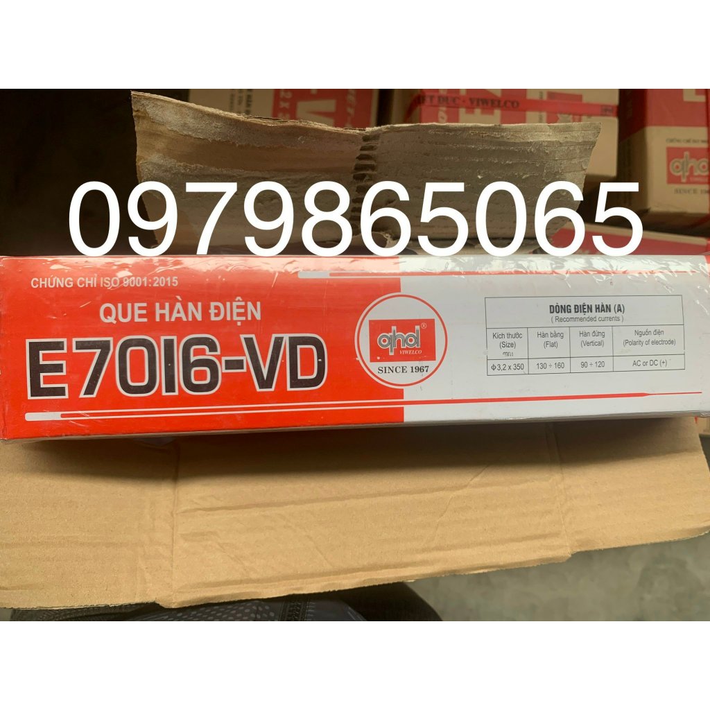 Que hàn chịu lực Việt đức E7016-VD 5kg/bó | Shopee Việt Nam