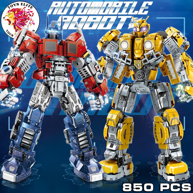 Đồ Chơi Lắp Ráp Kiểu Xếp Hình Mô Hình Robot Optimus Prime Bumblebee Trong Transformer No.7055 ...