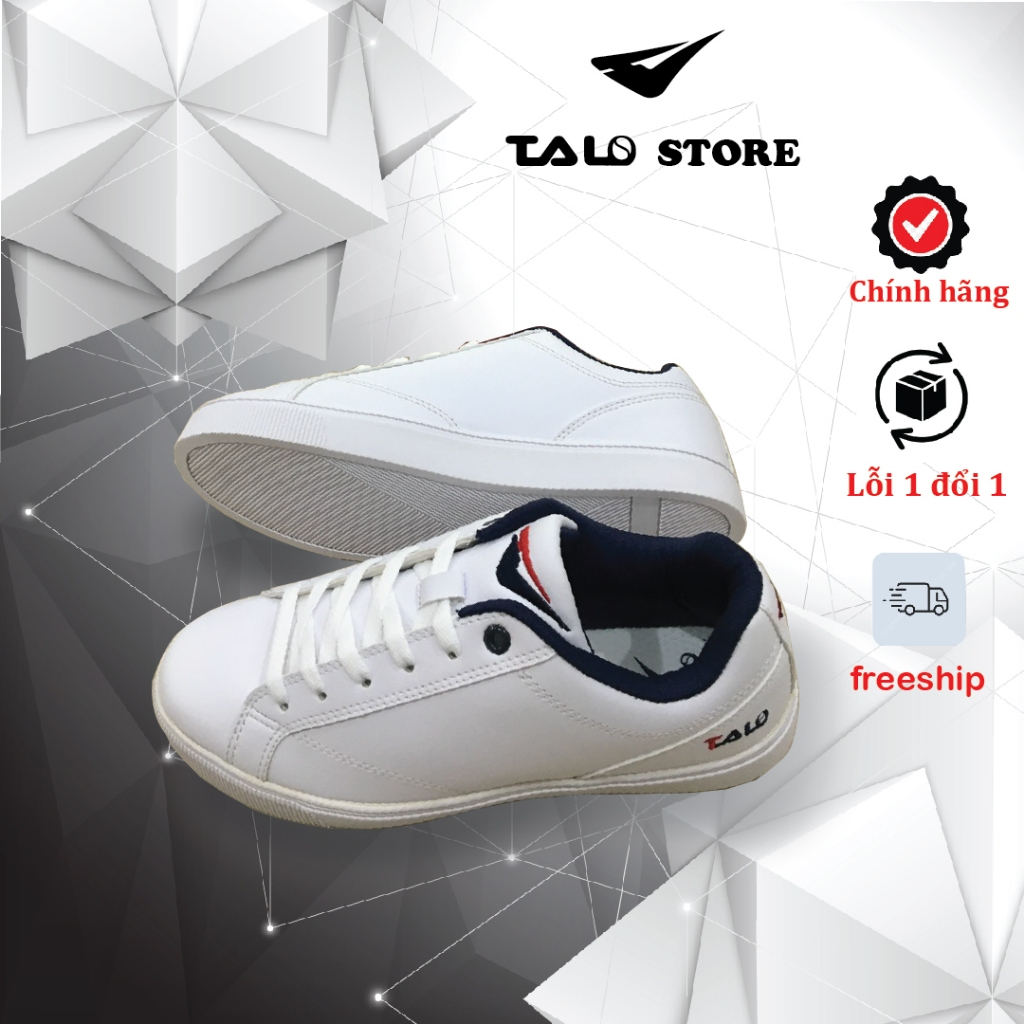 Giày Thể Thao Nam Nữ Size 36-43 Chính Hãng TALO Basic Trắng. | Shopee ...