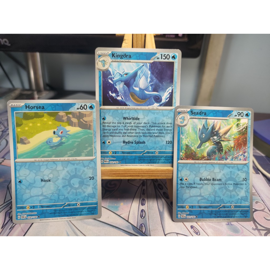 [KW2 Pokemon] [EN] Combo 3 Thẻ Pokemon 3 Cấp tiến hóa của Kingdra ...